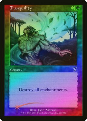 Tranquility FOIL 7th Edition Green Common MAGIC LP/EX | eBay Australia