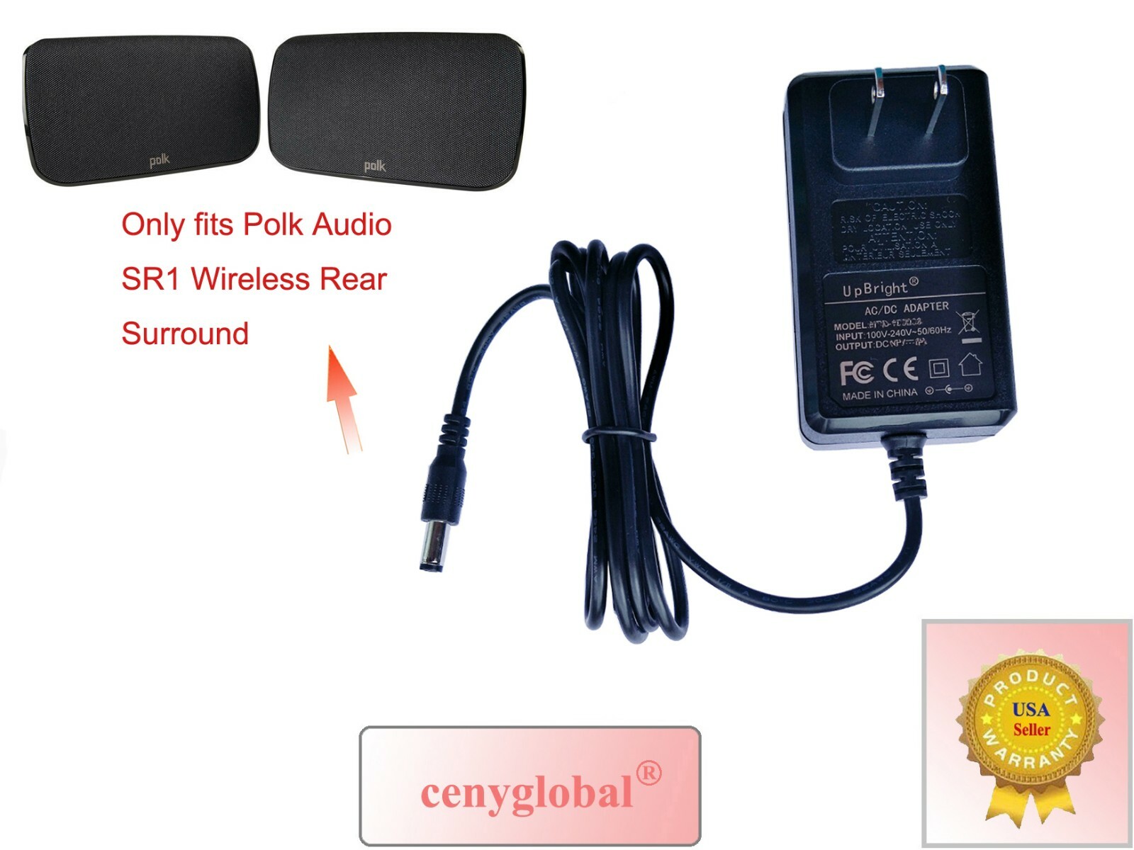 AC Adapter For Polk Audio MagniFi MAX Home Theater Soundbar Power ...