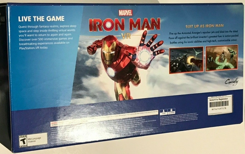 Playstation VR Marvel's Iron Man VR Bundle - PS4 Playstation 4 ...