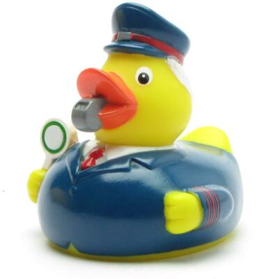 Rubber Duck Bath Duck Station conductor Ducky Rubber Duckie | eBay