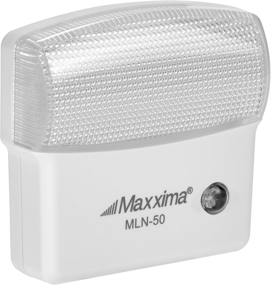 Maxxima LED Night Light with Dusk to Dawn Sensor - Cool White - 2 Pack ...