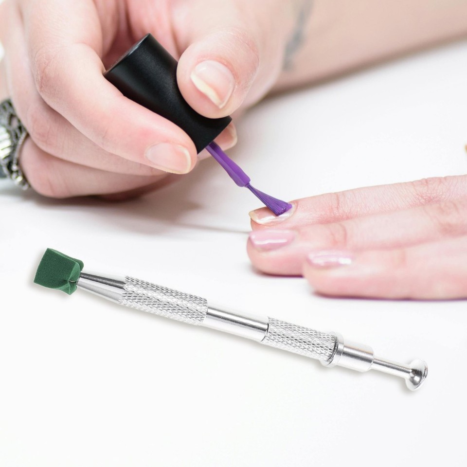 Nail Polish Sponge Color Fade Sponges Airbrush Stencils for Nails | eBay UK