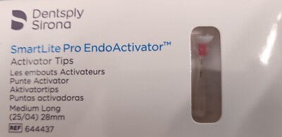 Endoactivator Tips Large Medium Long Red 25 Activator Tips 28 mm ...