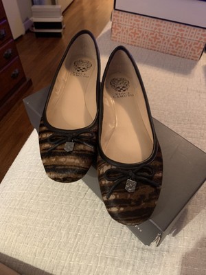 Vince Camuto Flat Loafer Animal Print Tabby Haircalf Women's Size 8 | eBay