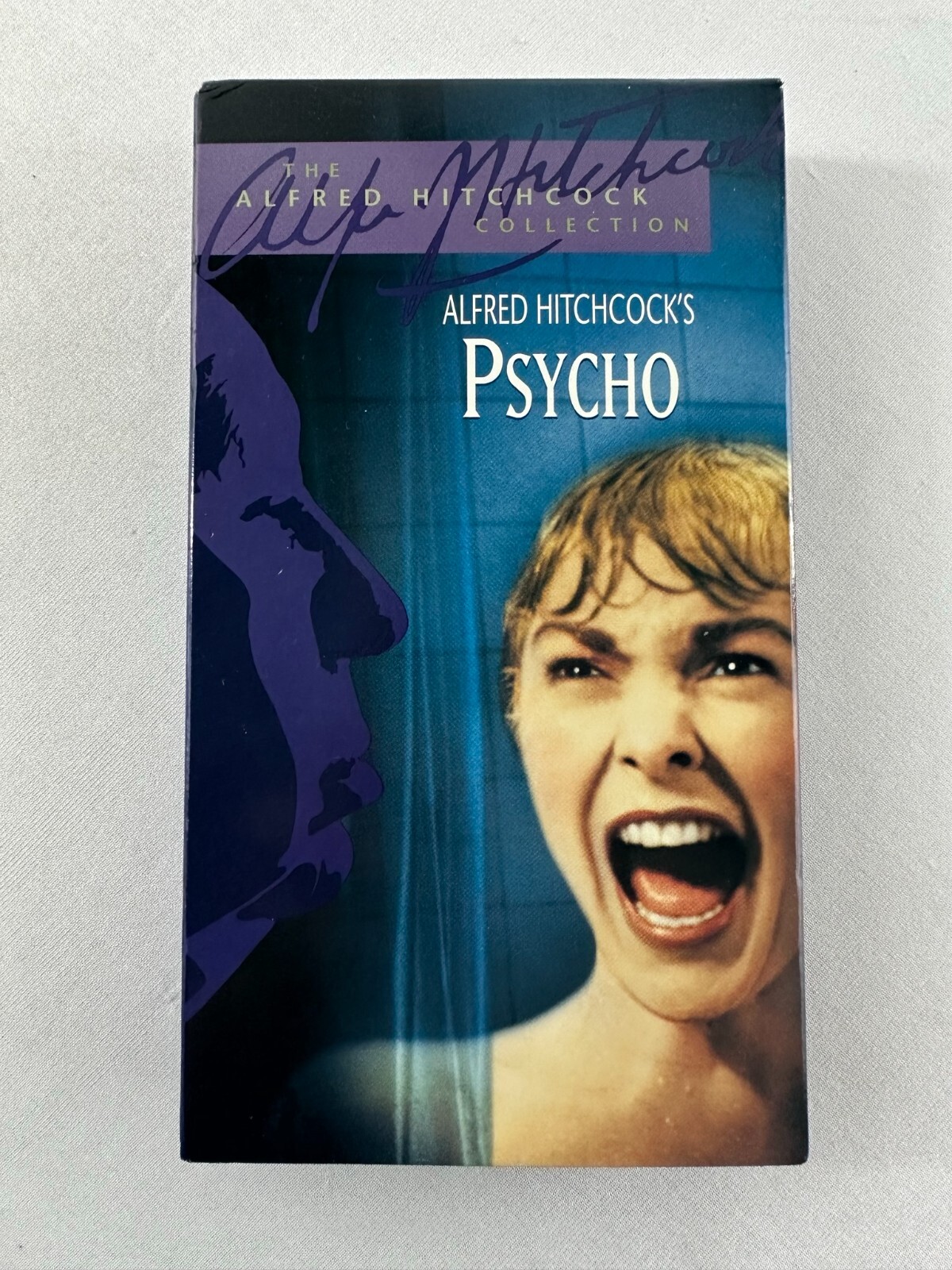 Psycho VHS B&W Alfred Hitchcock Janet Leigh Anthony Hopkins 1999 ...