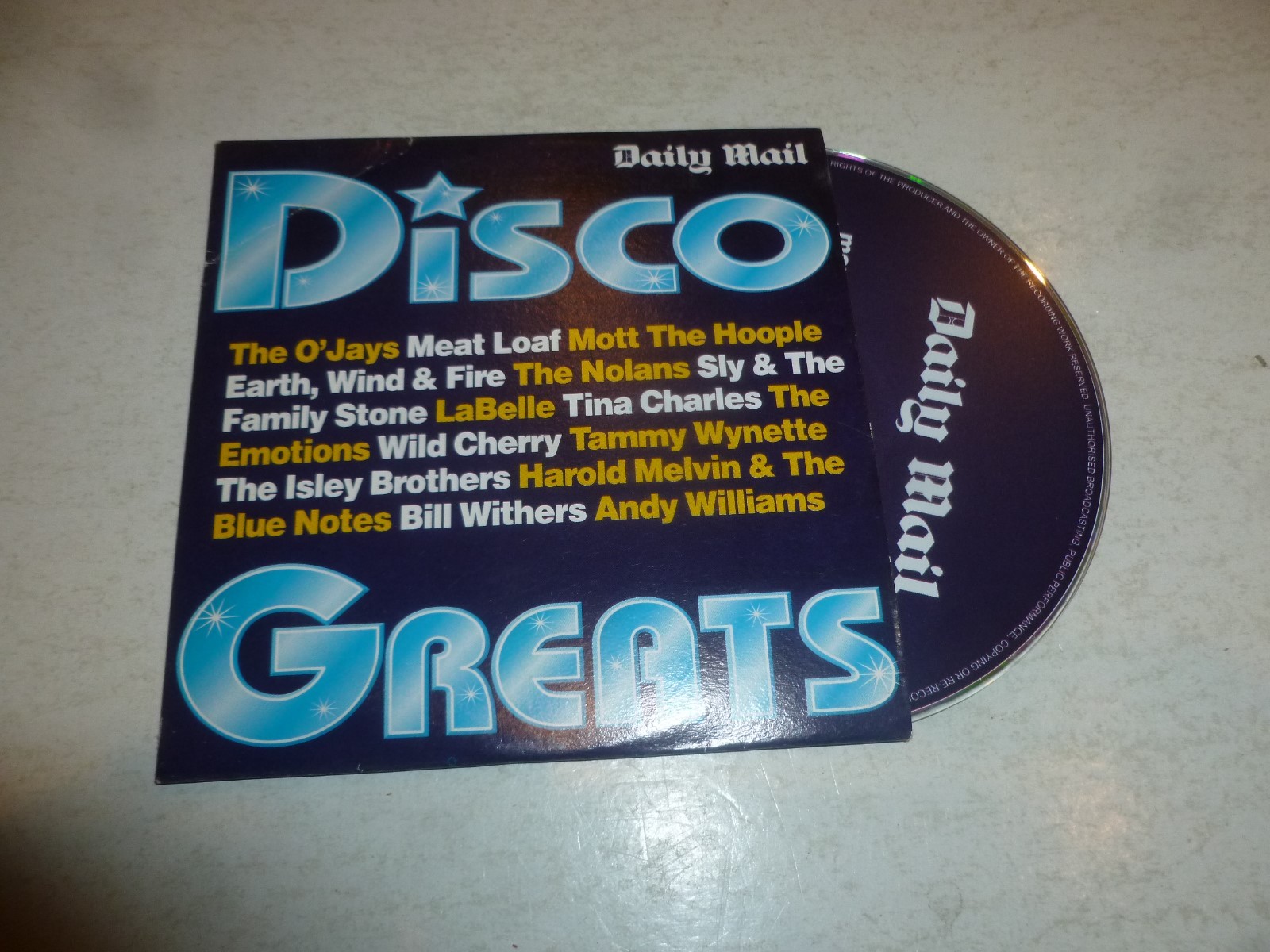 DISCO GREATS - 15-track CD - Daily Mail Promo | eBay UK