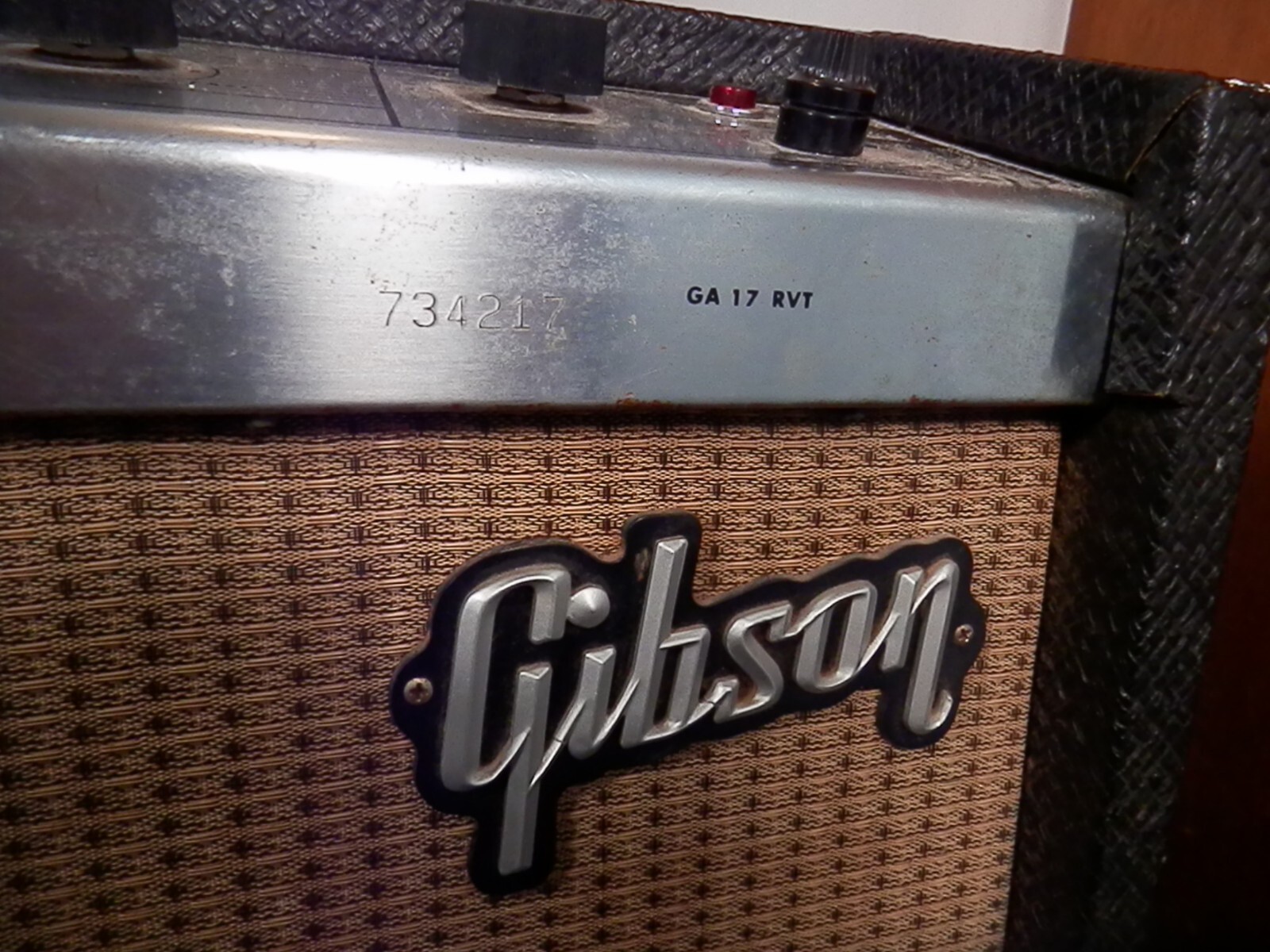 Gibson GA 17 RVT Scout Amplifier guitar tube combo amp vintage | eBay