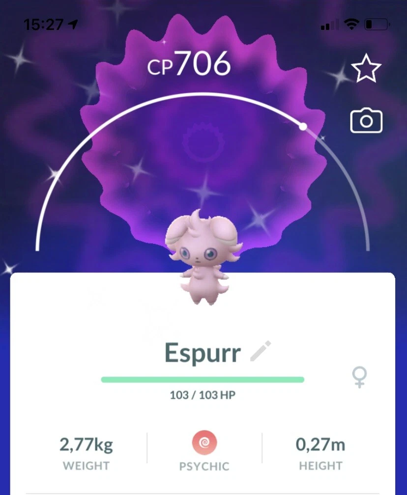 Shiny Espurr Evolution