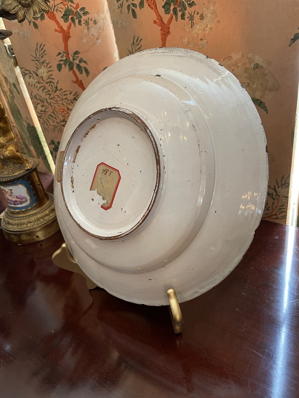 Circa 1600 Multi Colored Delft Tin Glazed 11" Majolica Charger | eBay