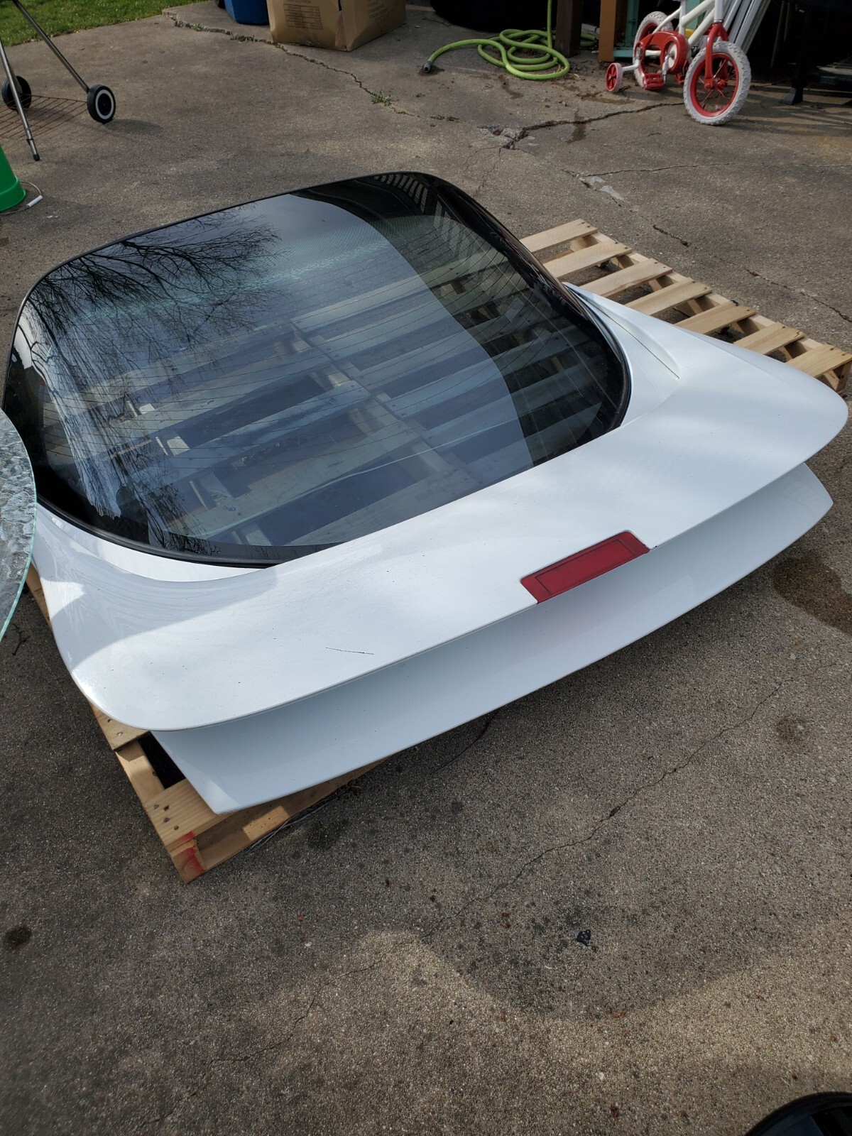 93-02 Trans Am Ws6 Hatchback with Bolt On High Rise Rear Wing Spoiler ...