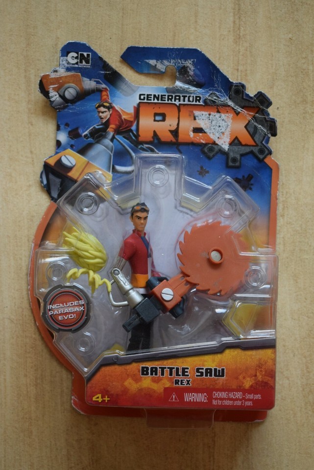Cartoon Network Generator Rex Battle Saw Or Big Fat Saw Figure Set By ...