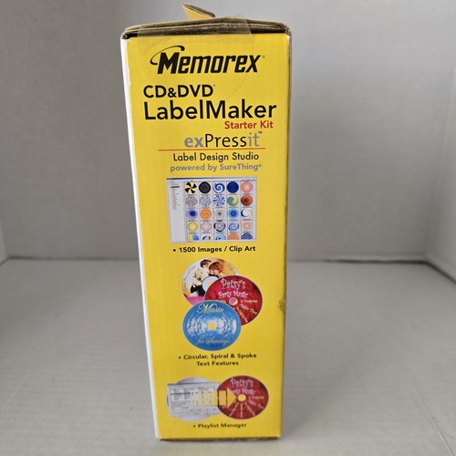 Memorex CD & DVD Label Maker Starter Kit New 34707039698| eBay