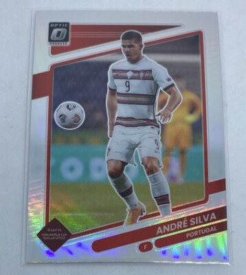 2021-22 Panini Donruss Road To Qatar ANDRE SILVA Optic SILVER HOLO ...