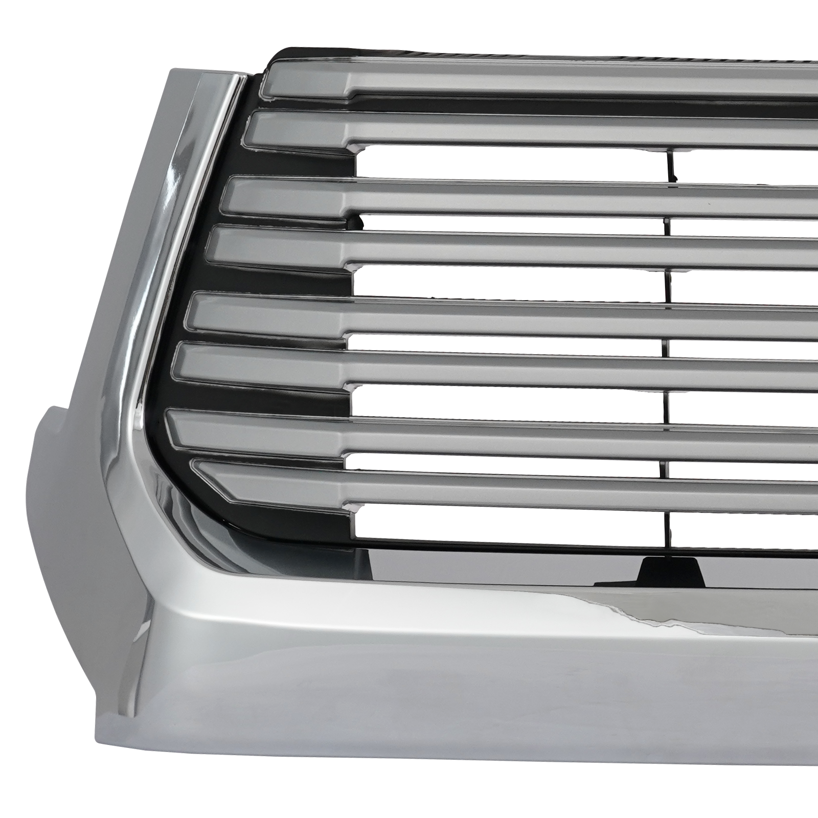 For Toyota Tundra 2014-2017 Front Grille Grill Chrome / Silver Shell ...