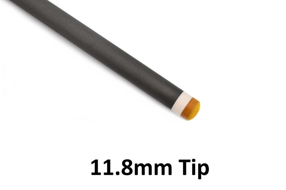 RAVEN Carbon Fiber Pool Cue - Shaft Only (11.8mm, 30") Radial, Predator ...