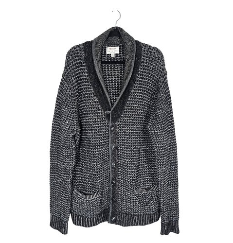 Rag & Bone Neiman Marcus Target Men XXL Black Gray Shawl Collar ...