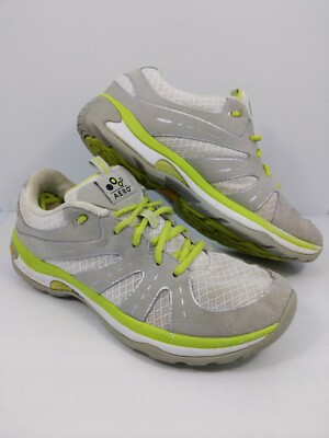 ABEO Aero Alcor White/Lime Vibram Comfort Sport Walking Hiking Shoes ...