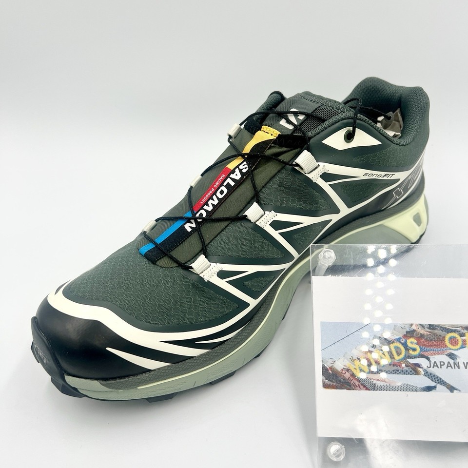 Salomon XT-6 GORE-TEX Urban Chic Black Lime Cream L47581300 Men's US 5 ...