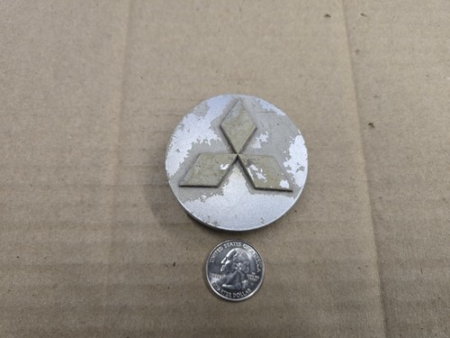 Mitsubishi OEM 2008-2015 Lancer Silver 2 3/8" Center Cap Hub Dust Cover ...