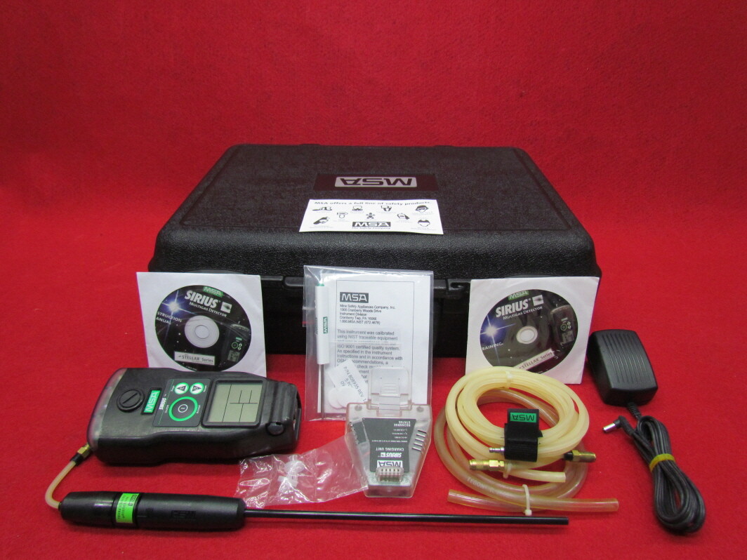 MSA SIRIUS Multigas Detector With Case P/N 10095588 | eBay