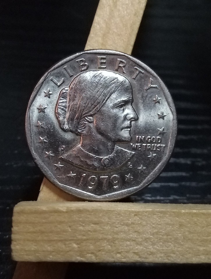 1979 Susan B Anthony Liberty Dollar U.S. Coin Off Center Strike | eBay