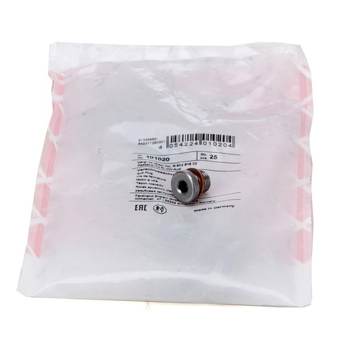 25x febi Ölablassschraube M10 für AUDI SEAT SKODA VW N90281802 ...