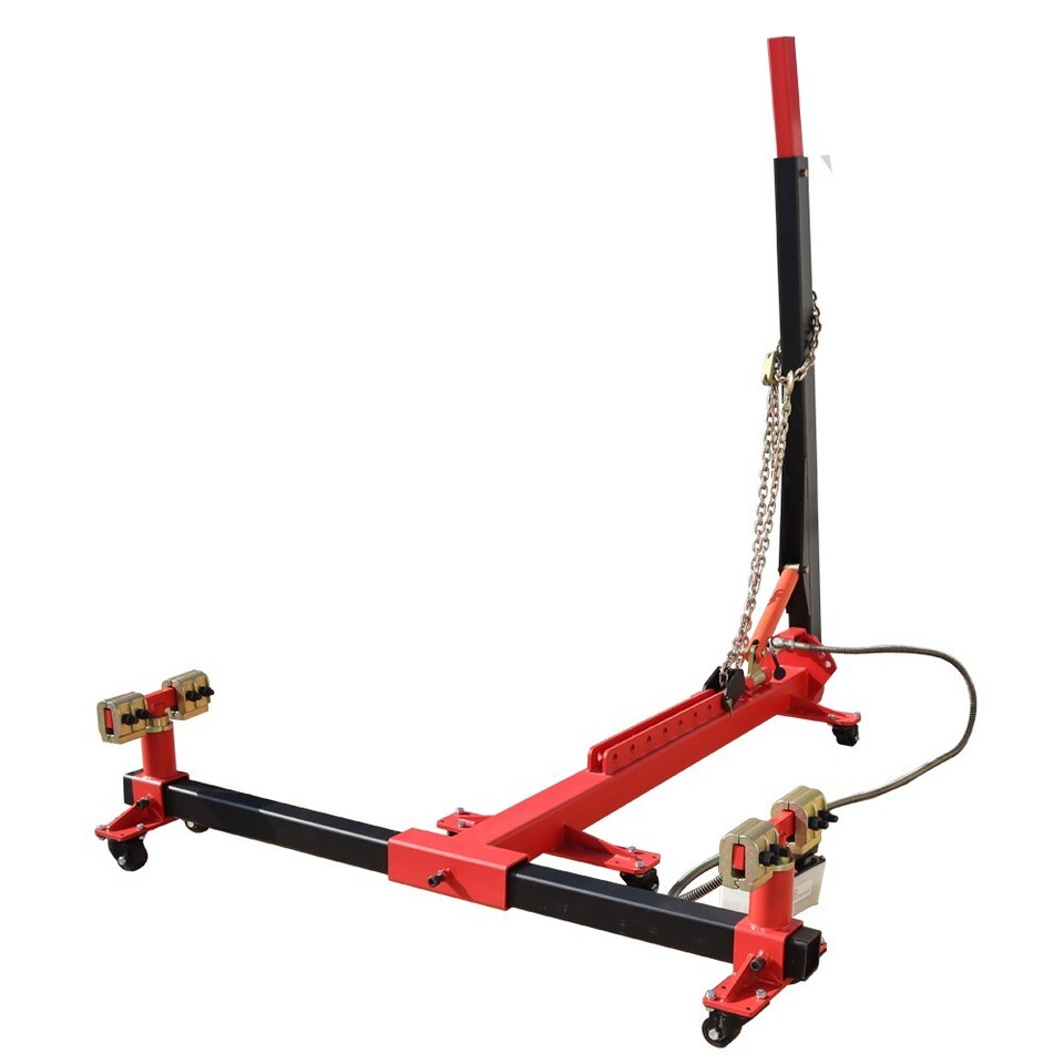 Auto Body Frame Puller Straightener Car Repair Machine 10T PSI Movable ...