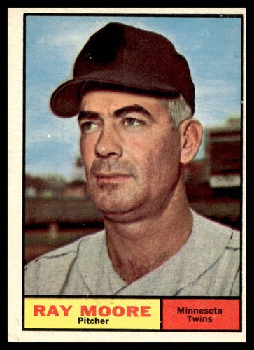 1961 Topps #289 Ray Moore Minnesota Twins NR-MINT | eBay