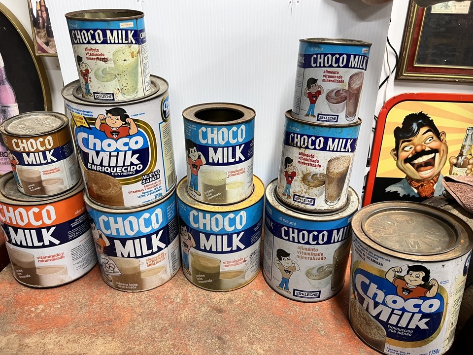 Vintage Choco Milk Metal Can Pancho Pantera 825 Grams Mexico From 1970 ...