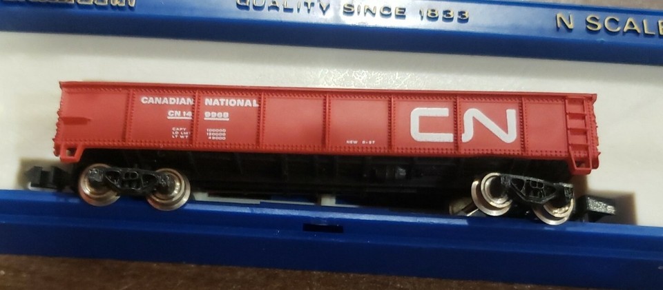 N Scale Bachmann CN Canadian National Freight Car 5502-s | eBay