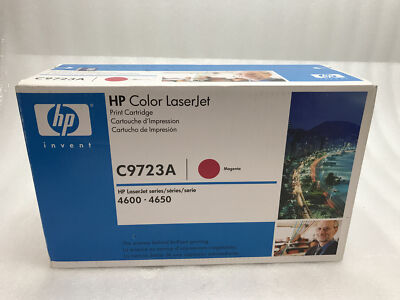 Genuine OEM Sealed HP 641A C9723A Magenta LaserJet Cartridge for HP ...