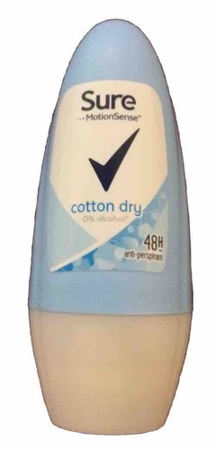 Sure Women Crystal Cotton-dry Roll-On Anti-Perspirant Deodorant 50ml ...