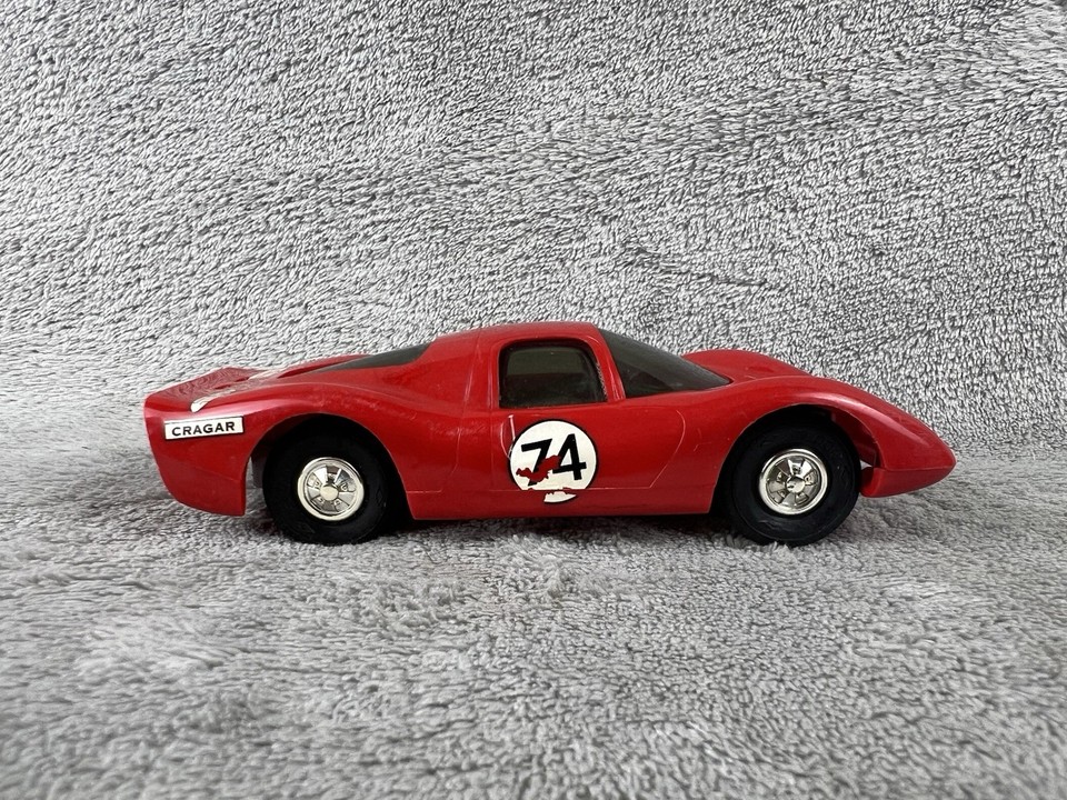 Vintage 1967 Eldon P-3 Ferrari #1351-12 Slot Car 1/32 Scale Red | eBay