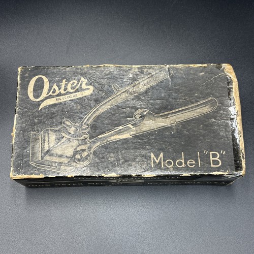 Vintage Oster Model "B" Handheld Hair Clippers by John Oster MFG CO ...