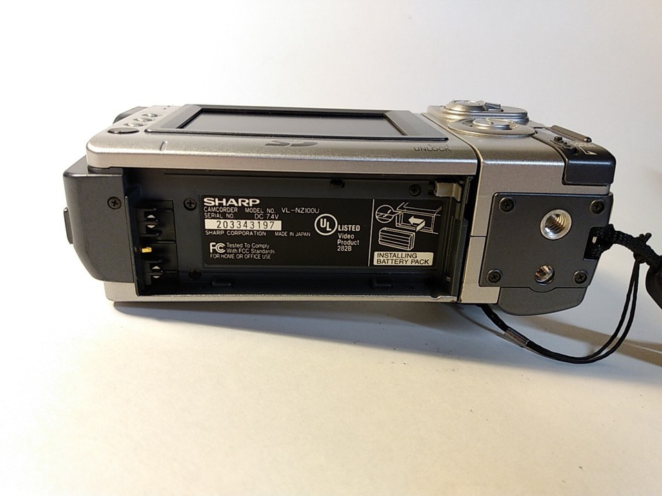 Sharp Digital Viewcam VL-NZ100 MiniDV video camera camcorder, mostly ...
