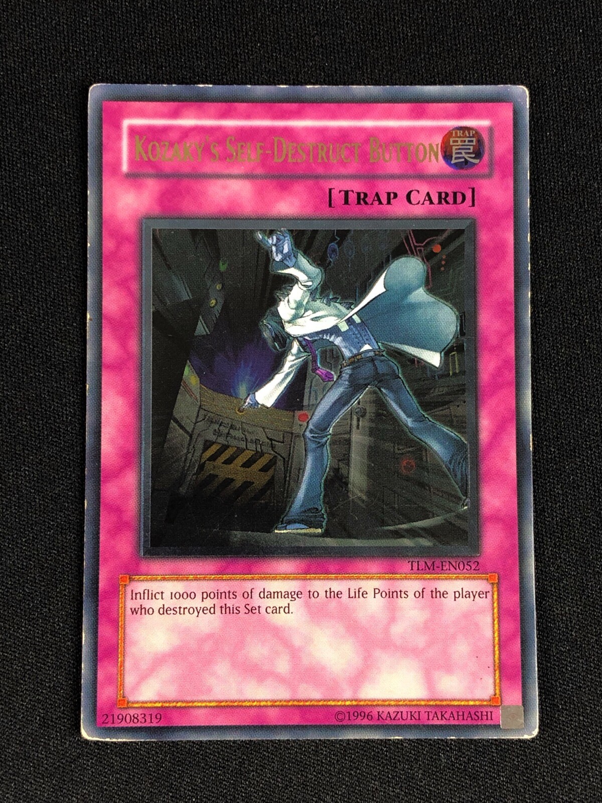YUGIOH KOZAKY’S SELF DESTRUCTION BUTTON TLM-EN052 ULTIMATE PLAYED/EDGE ...