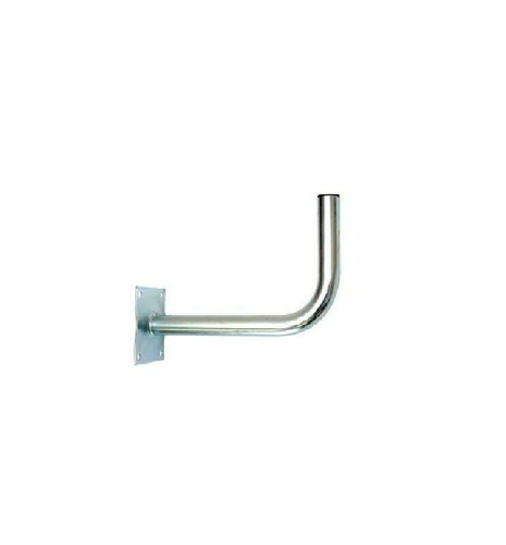 SATELLITE DISH WALL MOUNT BRACKET L ARM ELECTRO GALVANISED STEEL 40 CM ...