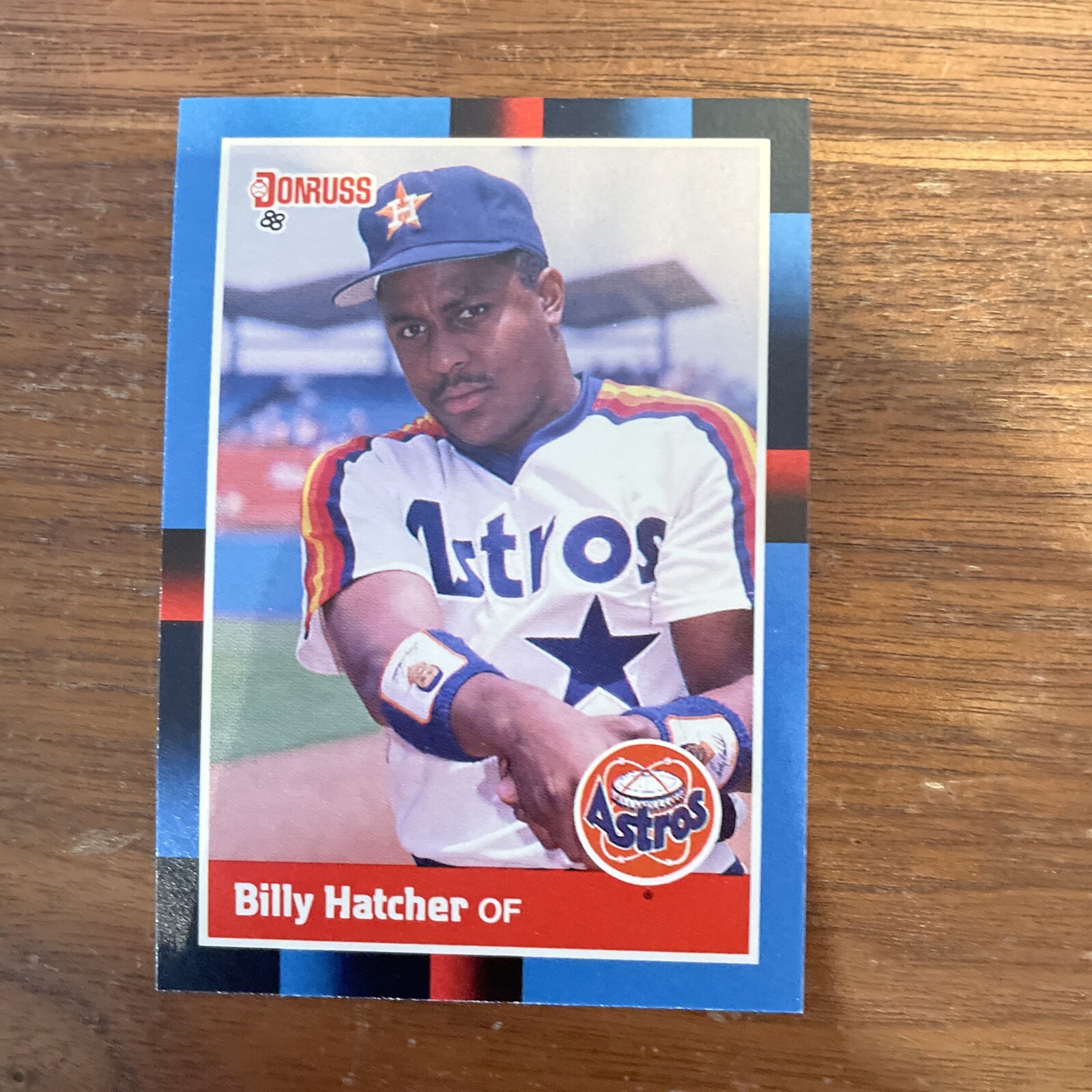 1988 Donruss Baseball Card #261 - Billy Hatcher VAR - Houston Astros | eBay
