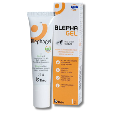 Blephagel 30g Gel - Blephasol gel Daily Hygiene of Eye Lids ...