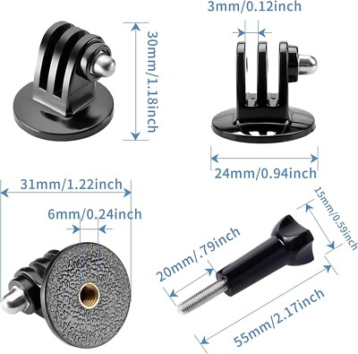 Professional Gopro Tripod Adapter, Gopro Adapters, for Use | eBay
