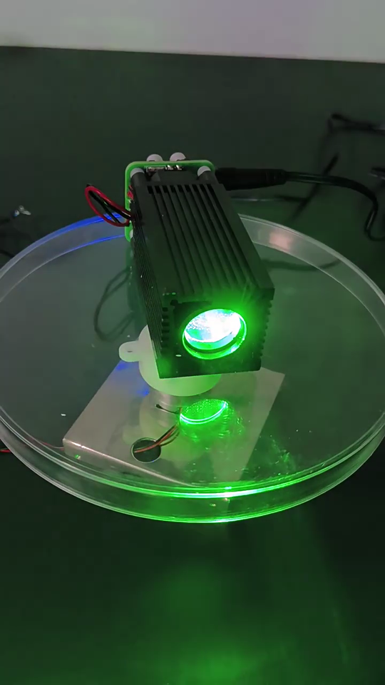 520nm 800mW 12V green light coarse light coarse dot laser module laser ...