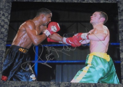 STEVE ROBINSON - BOXING CHAMPION - 10x8 PHOTO SIGNED. (49) | eBay UK
