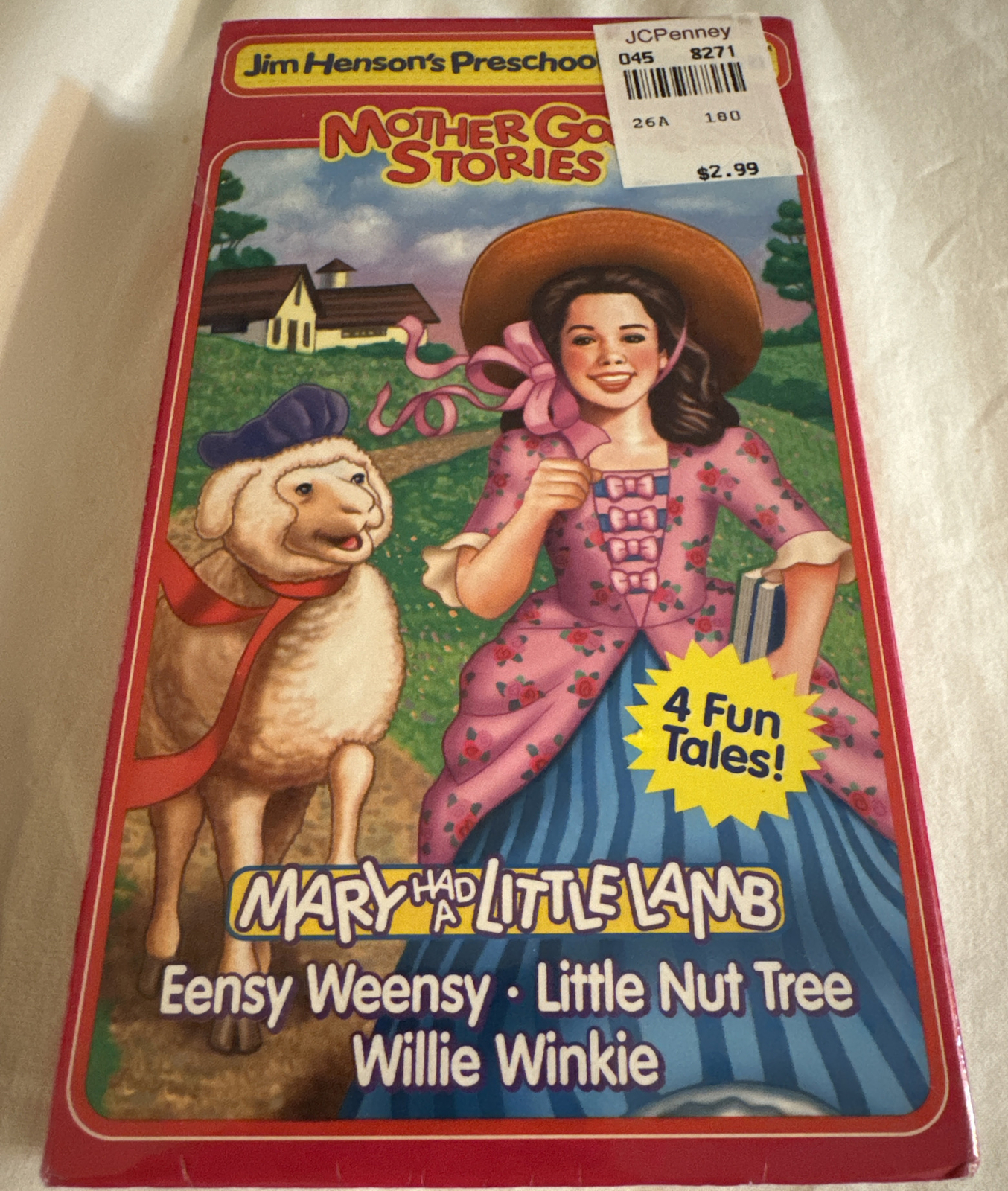 Mother Goose Stories: Mary Had a Little Lamb (VHS, 1995) for sale ...