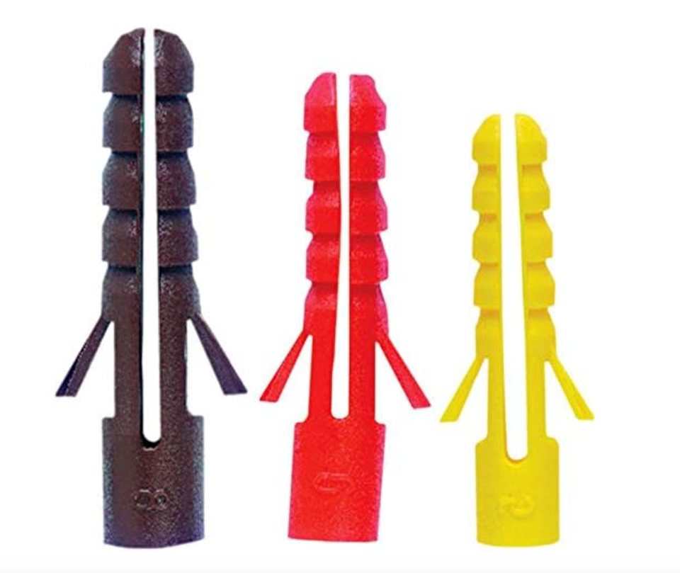 Wall Plugs Rawl Fixings - 5mm, 6mm, 7mm 8mm Expansion Anchors for ...