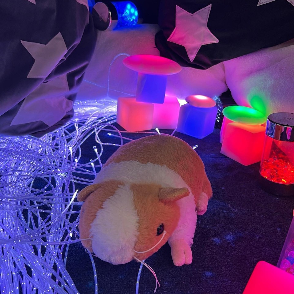 12 PCS Glowing Building Blocks Sensory Glow Cubes Bricks for Kids ...