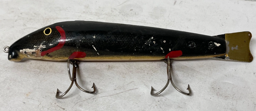 RARE Vintage 7 1/2" SIMTON SUCKER wood Musky Lure made in Blaine MN | eBay