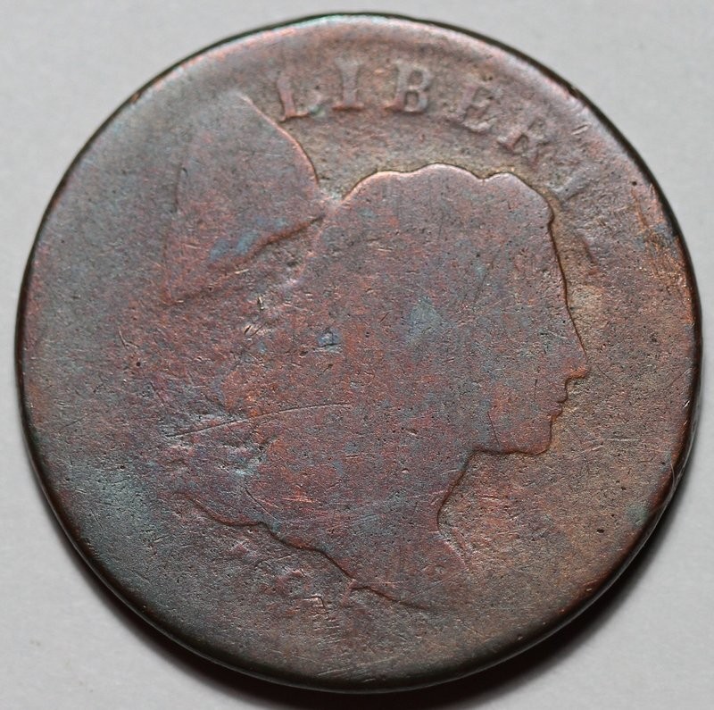 1795 Liberty Cap Large Cent - Plain Edge - US 1c Copper Coin | eBay