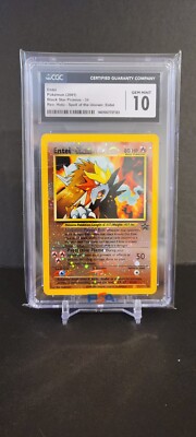 CGC 10 Entei [Reverse Holo] #34 Pokemon Promo | eBay