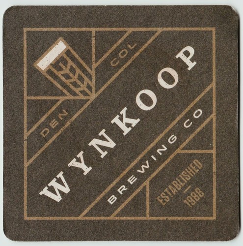 Wynkoop Brewing Co Beer Coaster Denver CO | eBay