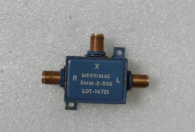1PC MERRIMAC DMM-2-500 RF/LO 10-1000MHz IF 500MHz RF Mixer | eBay